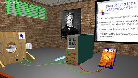 Free 3d Physics simulations from Virtual Science Ltd