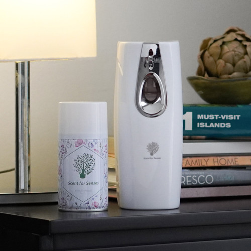 D810 Automatic Room Spray + With FREE Tin Can Spray | Scent for Senses