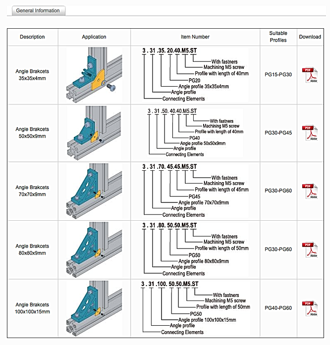 Angle Bracket | hgengineering