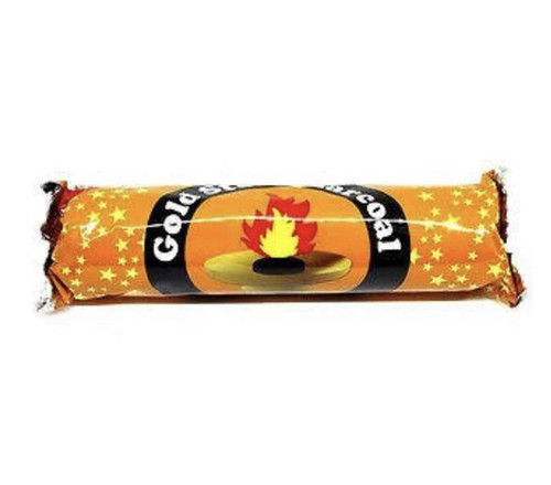 Gold Star Charcoal Roll (10 tablet) | Wicca Wholesale