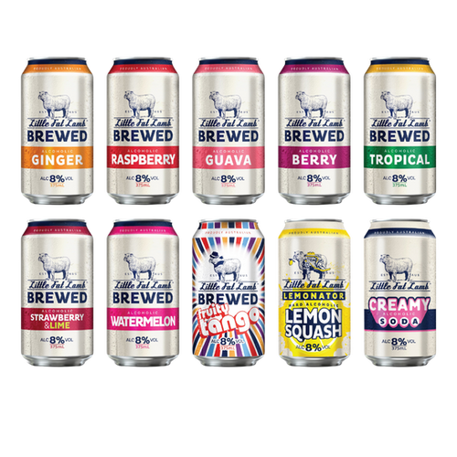 30PK LITTLE FAT LAMB CANS - 375ML | Hawkesbury Brewing