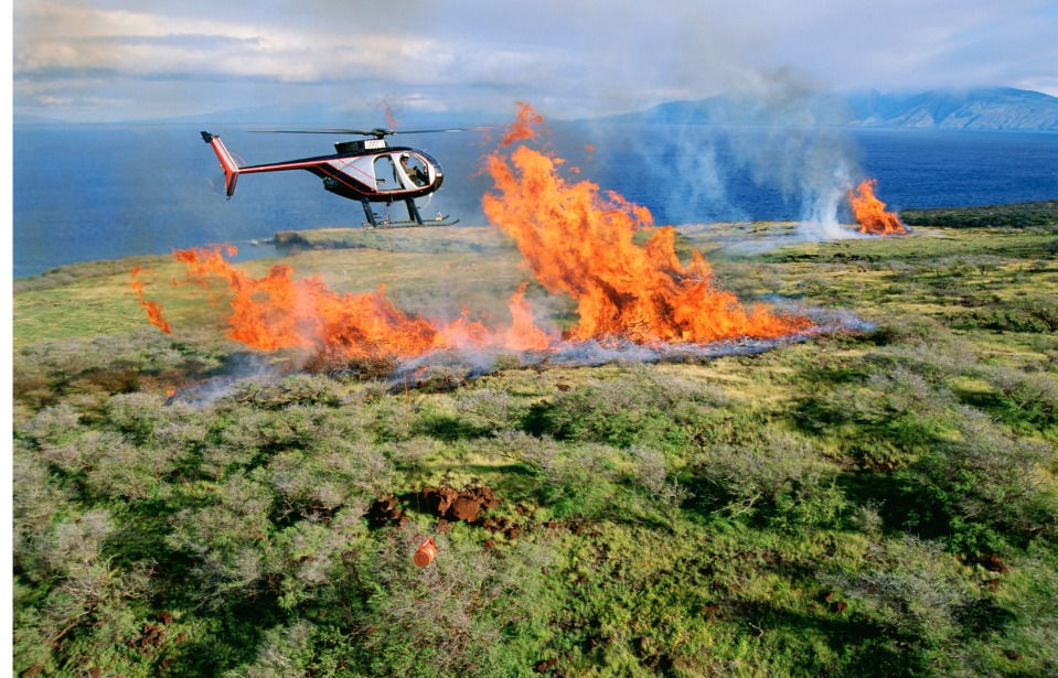 What causes obstructions to visibility in flight?