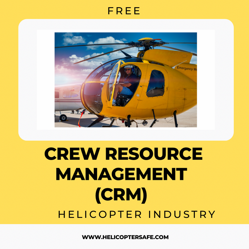 Helicopter Crew Resource Management (CRM) course | Helicopter Safe