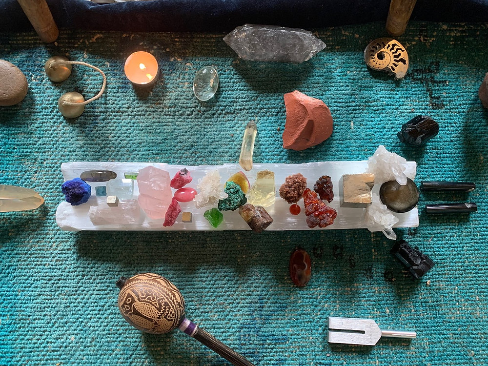 Earth based crystalline healing with Ouroboros Healing Arts