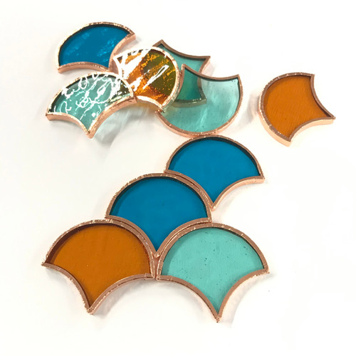 Pre-foiled Fish Scales | The Rusty Pickle Sta