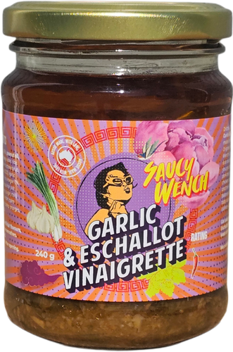 Saucy Wench Garlic & Eschallot Vinaigrette | saucywench