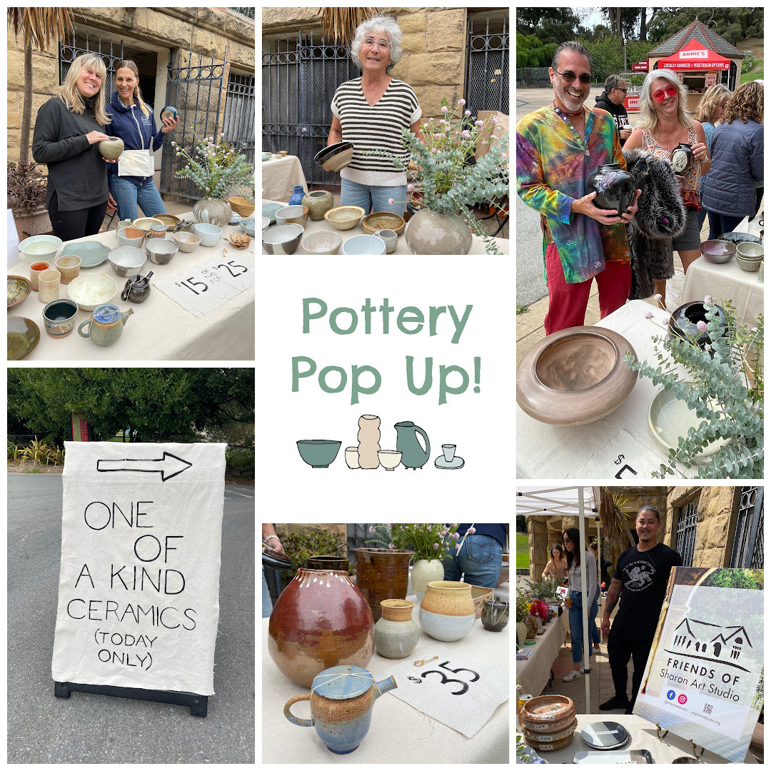 Pottery Pop Ups | Sharon Art Studio
