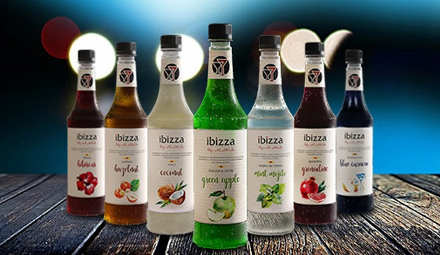 Ibizza Bar & Flavoured Syrups | Ibizza Food Speciality