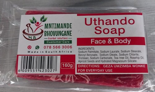 Uthando face &body soap | Maz Herbal Shop