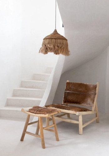 Abaca Grass Lamp Shade Zuzu | Boho Bliss Dubai