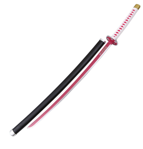 DEMON SLAYER - KANAO TSUYURI SWORD - LIGHT PINK NICHIRIN KATANA - METAL ...