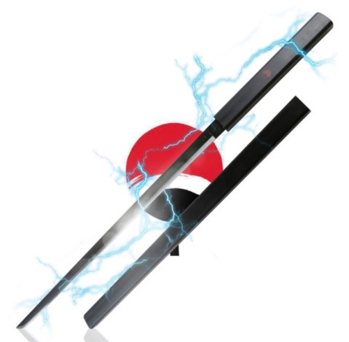 NARUTO - SWORD OF SASUKE - KUSANAGI - BLACK Version - METAL | anime swords