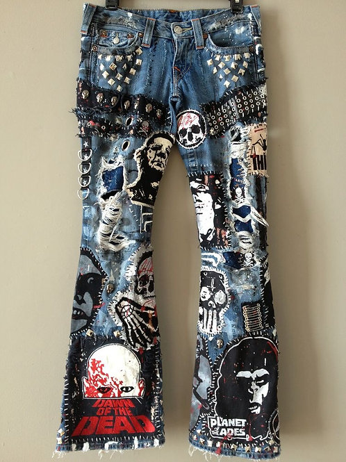 Horror Mania jeans by Chad Cherry | ChadCherryClothing