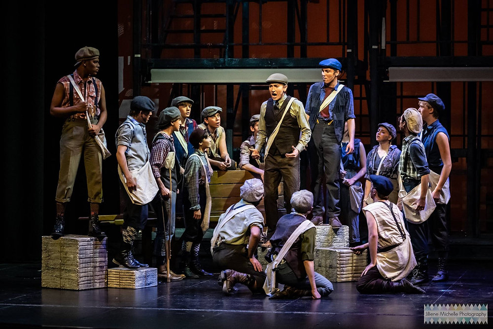 Newsies the Broadway Musical @ Signature Productions