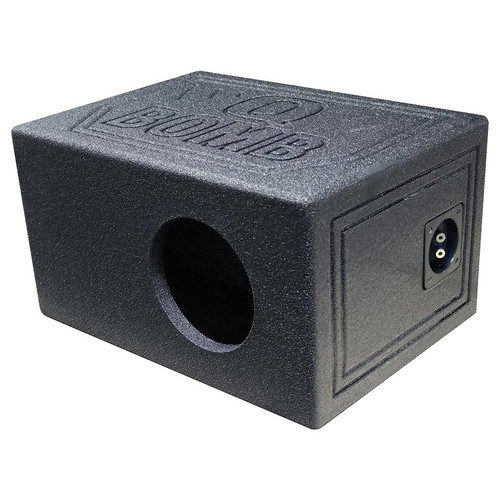 QPower “QBOMB” Single 6.5″ Turbo-Ported Empty Woofer Enclosure | Sun ...