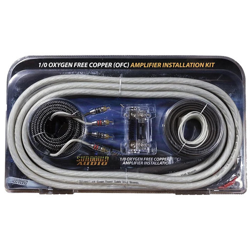 Sundown Audio 1/0 Gauge Wiring kit with ANL Fuse | Sun State Customs