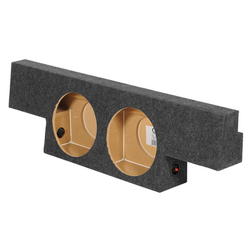 QPower GMC/Chevy Crew Cab ’04-’06 Dual 12″ Empty Woofer Enclosure | Sun ...