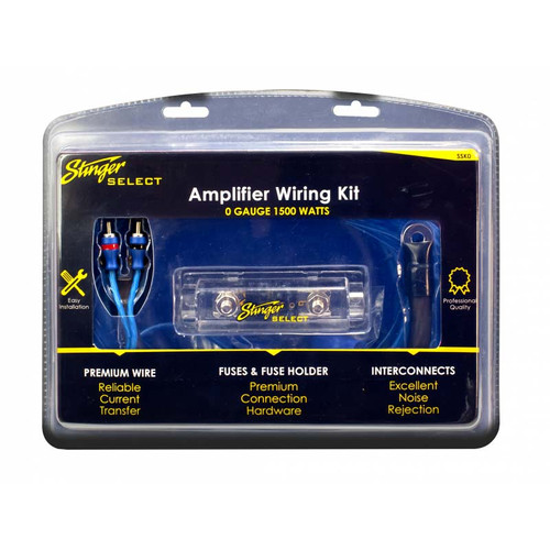 Stinger 1/0 Gauge Amplifier Wiring Kit | Sun State Customs