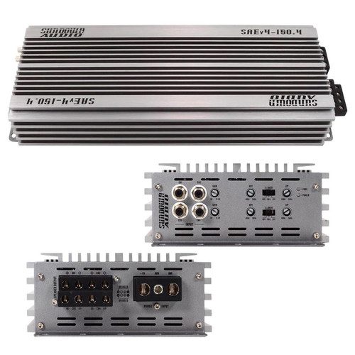 Sundown Audio 4-Channel Amplifier, 900W RMS | Sun State Customs