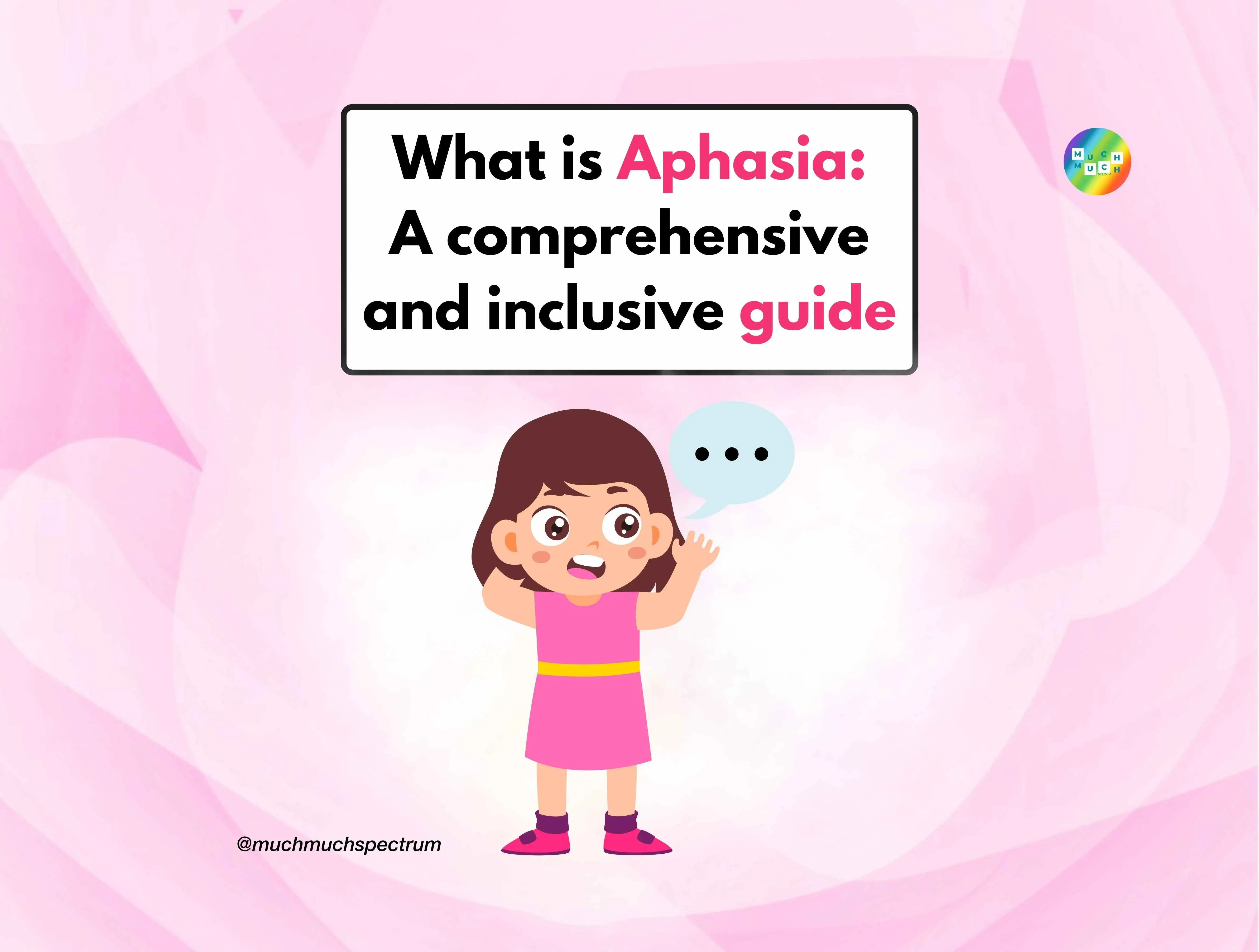 Much Much Spectrum | What is Aphasia - An inclusive guide to ...