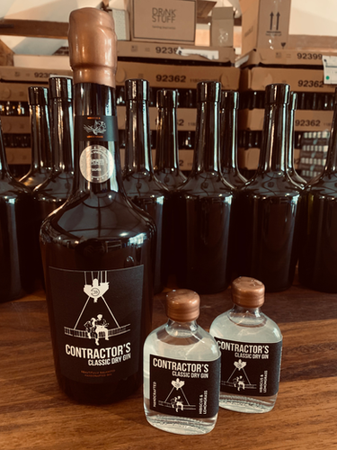 Gift Bundle | Contractor's Classic Dry Gin with 2 Miniatures | Dedbest ...