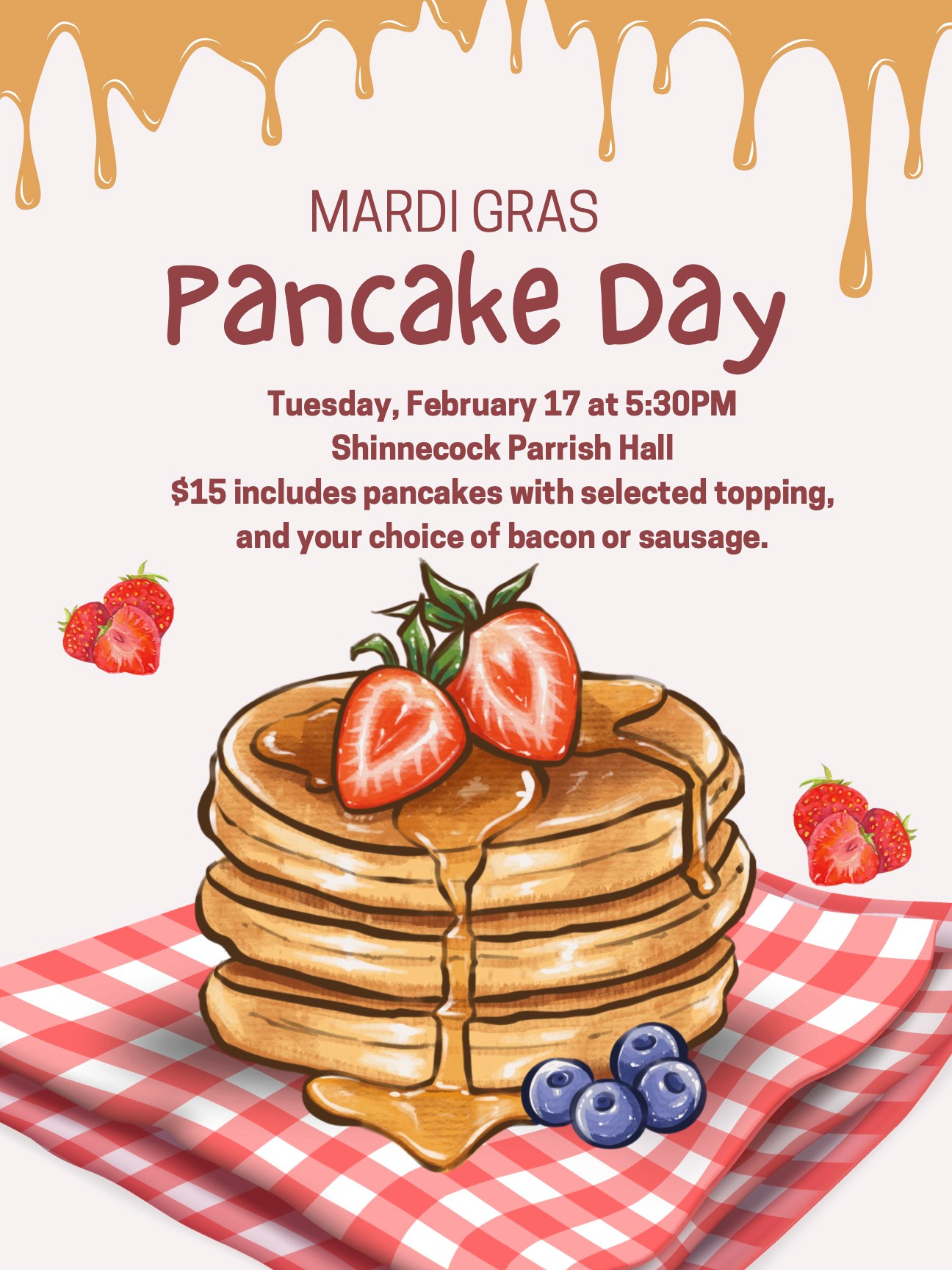Mardi Gras Pancake Day | Shinnecock Nation
