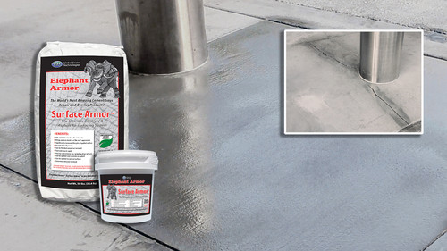 Elephant Armor Concrete repair mortar and Surface Armor™ & Asphalt ...