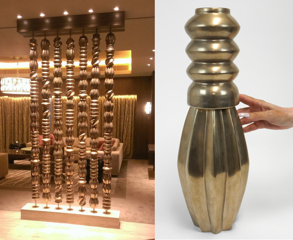 Ceramic Bead Room Divider