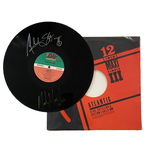 Signed Master Gee x Marley Marl 12" Maxi Single Vinyl | NHHM Official Site
