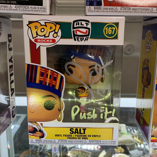 Funko POP! Salt - Signed Salt N Pepa Vinyl Figure 167 | NHHM Official Site