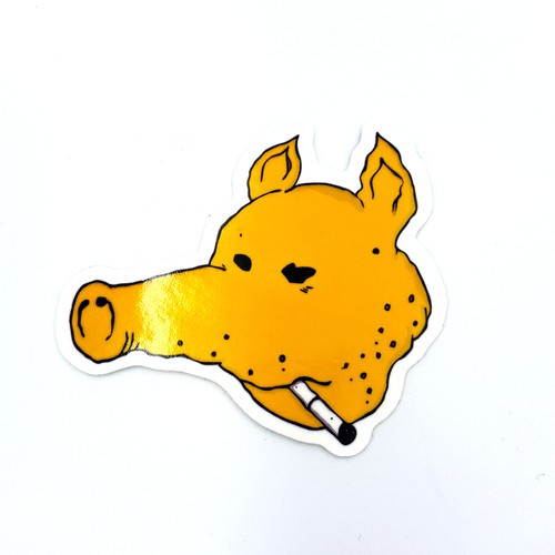 Quasimoto Logo Head Sticker | NHHM Official Site