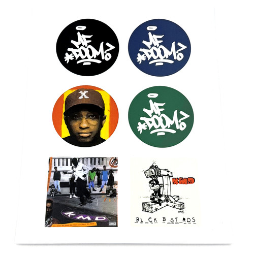 MF DOOM Logo Sticker Sheet #1 | NHHM Official Site