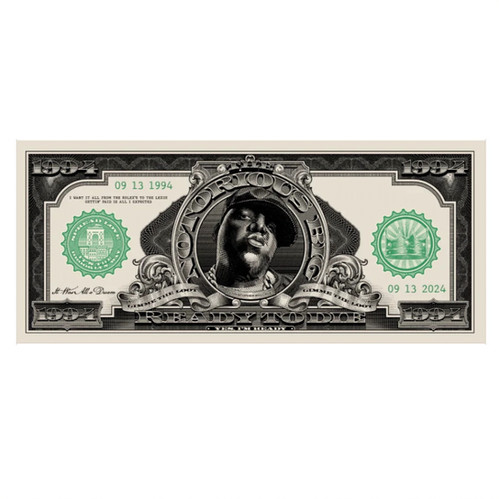 Biggie The Notorious BIG 'Gimme The Loot' Art Print | NHHM Official Site