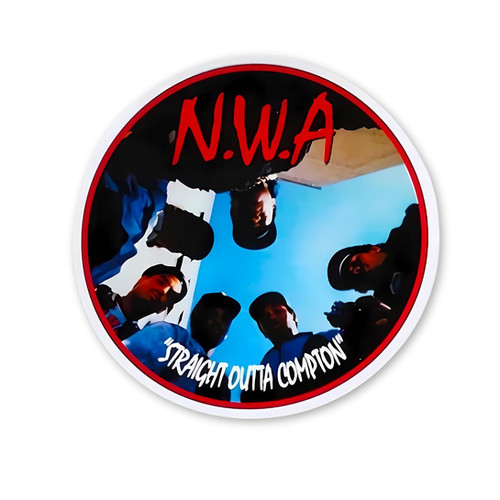 NWA "Straight Outta Compton" Sticker | NHHM Official Site