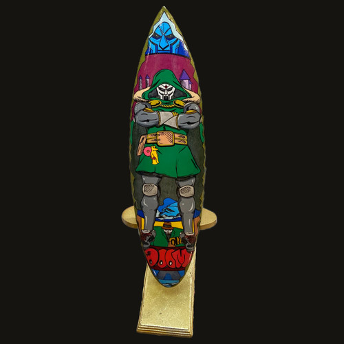 MF Doom "Borrowed Time" Mini Surf Board Artwork | NHHM Official Site