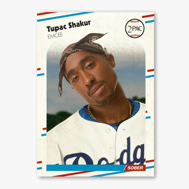 Tupac Major League Hip-Hop Trading Cards | NHHM Official Site