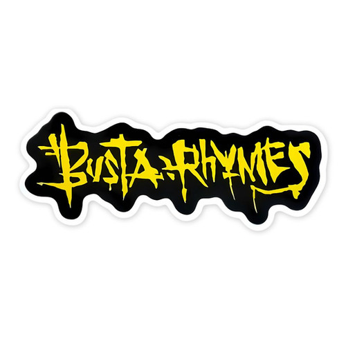 Busta Rhymes Logo Sticker | NHHM Official Site