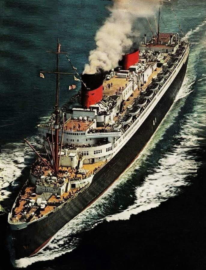 Stationery Paper SS Europa later SS Liberté Postcard Ocean Liner ...