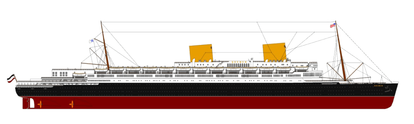 Great Ocean Liners | SS Bremen Fact, Figures, and Specifications