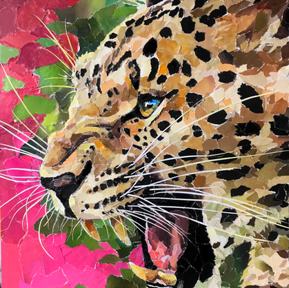 Artist- Madeline Rector Magazine Mosaics