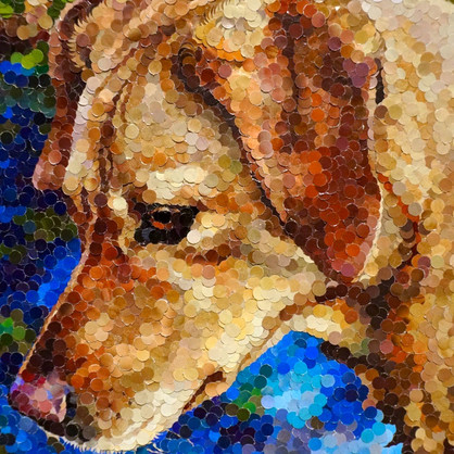 Artist- Madeline Rector Magazine Mosaics