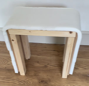 How to make an easy DIY footstool from scratch