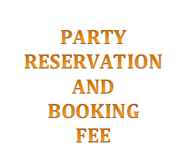 Book a Party Fee | mysite