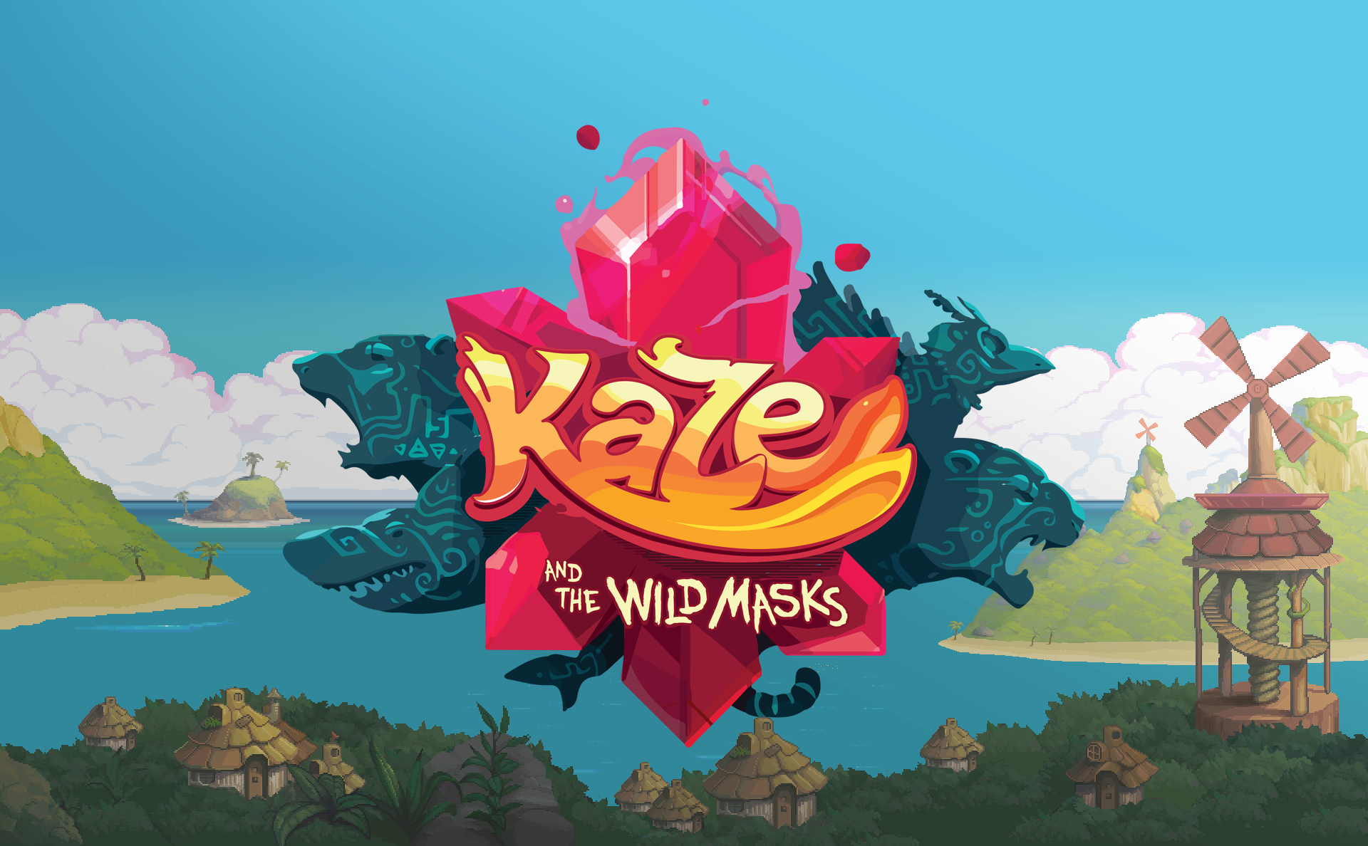 Kaze and the Wild Masks | Retro Platformer Indie Game
