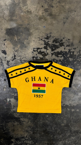 GOLD GHANA BABY TEE | Young Atlanta