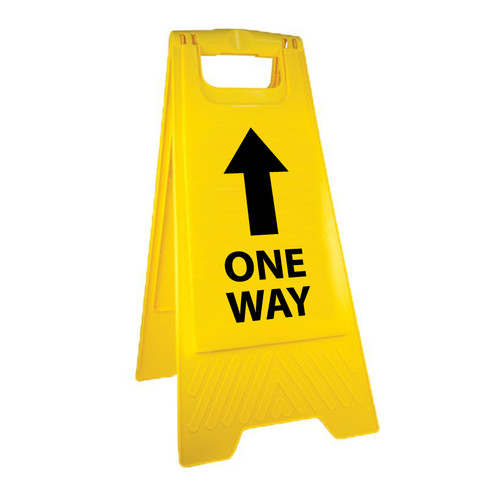 One Way Floor Sign | Gould Signs