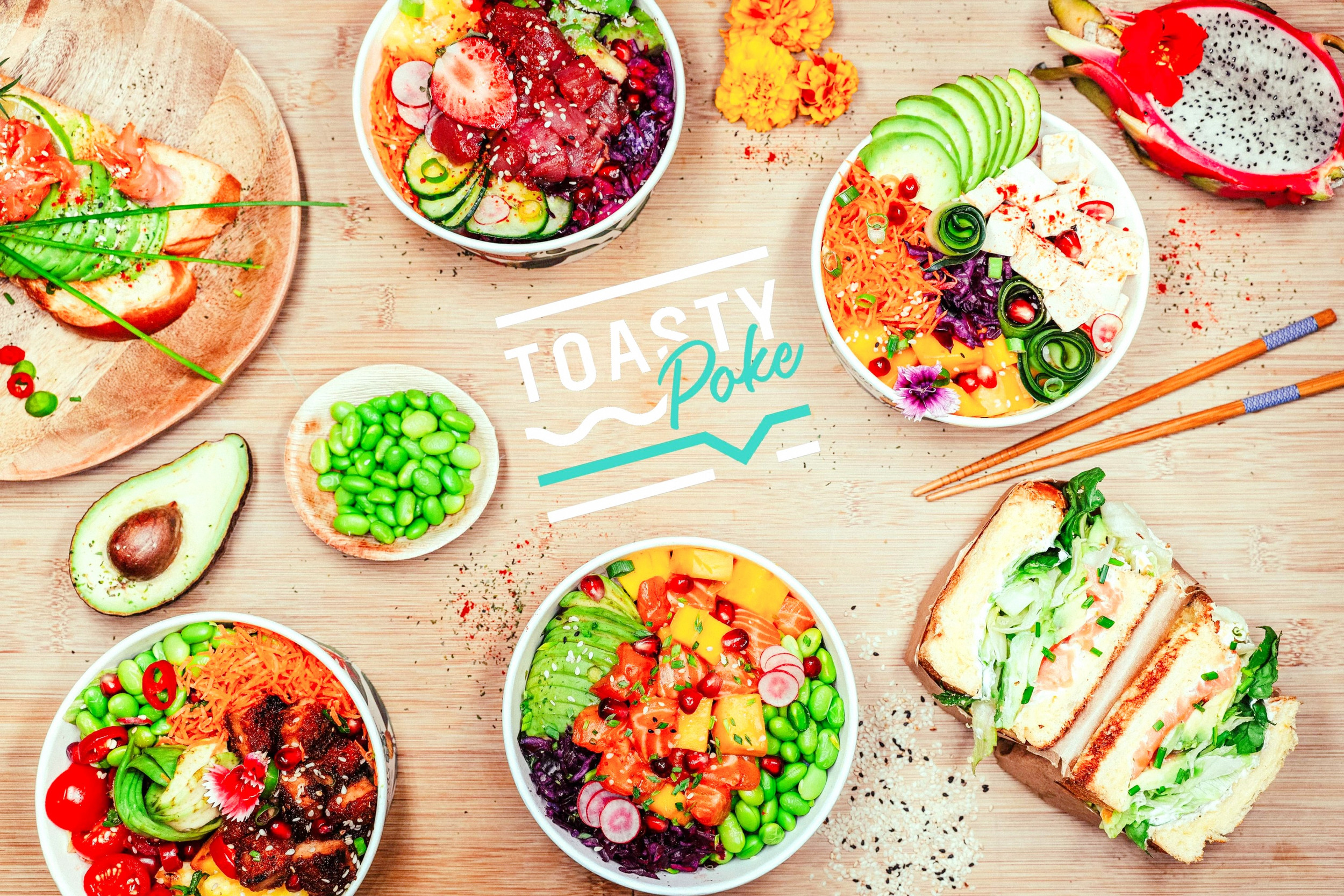ACCUEIL | TOASTY POKE : Des pokés bowls frais et sur mesure