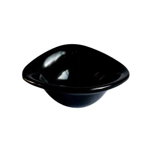 Mini Salsera Doble Boca 9.7cmX7.5cm Negra Vencort | Landing AM