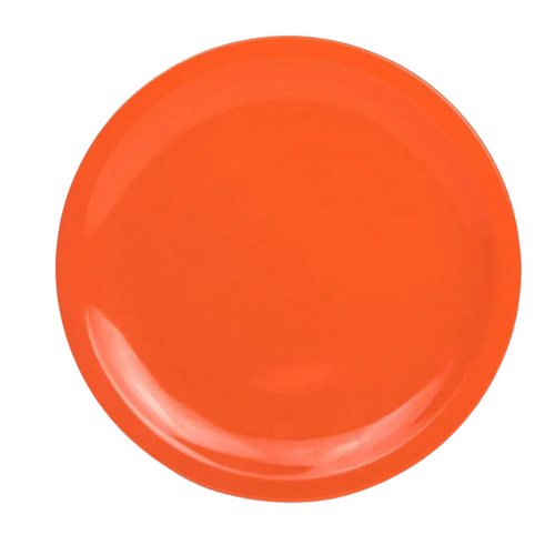 Plato Pastel 20 cm Melamina Naranja | Landing AM