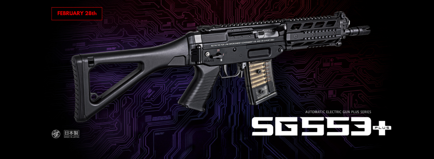 Lanzamiento nuevo: Fusil eléctrico SG553 Plus